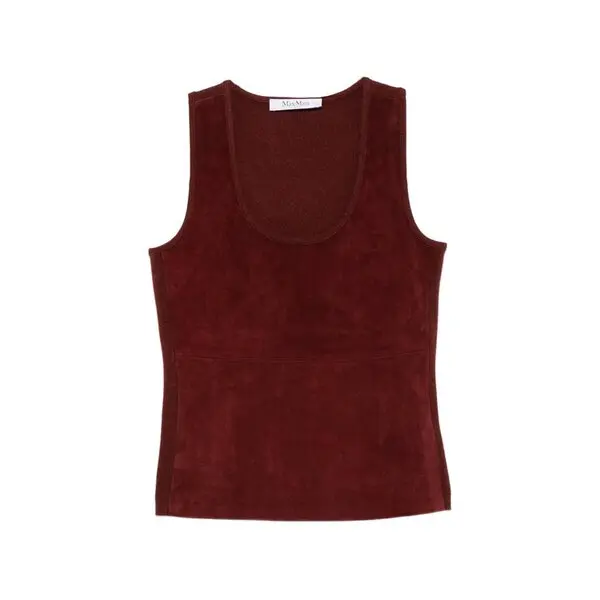 Max Mara Tops Vests & Tank Tops - Red