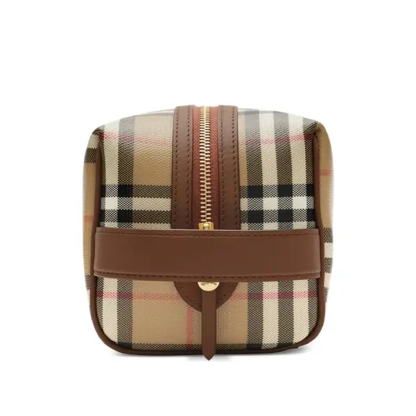 Burberry Neutrals Wash Bags - Cream