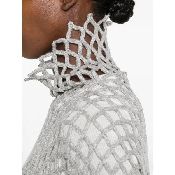 Sportmax Grey Knitwear Jumpers - Gray