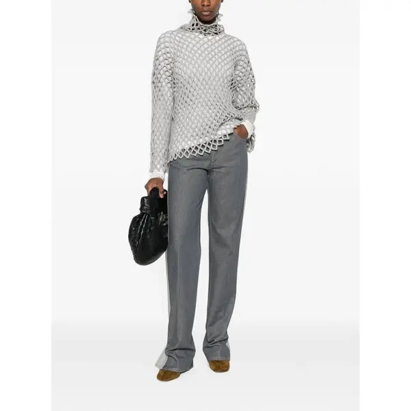Sportmax Grey Knitwear Jumpers - Gray