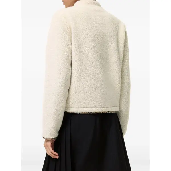 Burberry Neutrals Jackets Cropped Jackets
