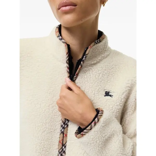 Burberry Neutrals Jackets Cropped Jackets