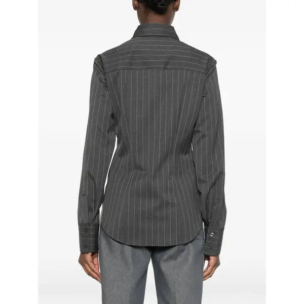Sportmax Grey Tops Shirts