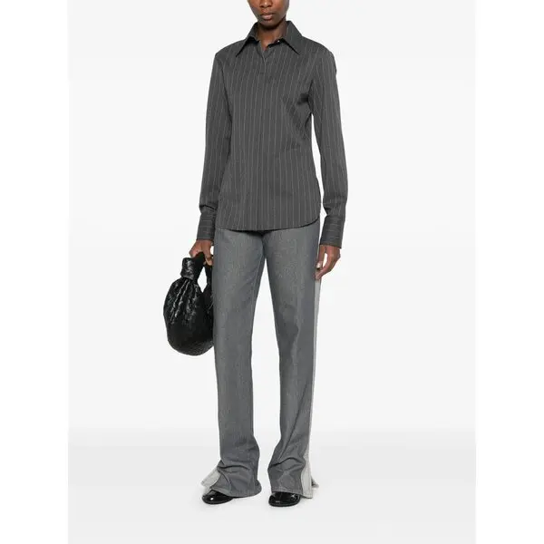 Sportmax Grey Tops Shirts - Gray