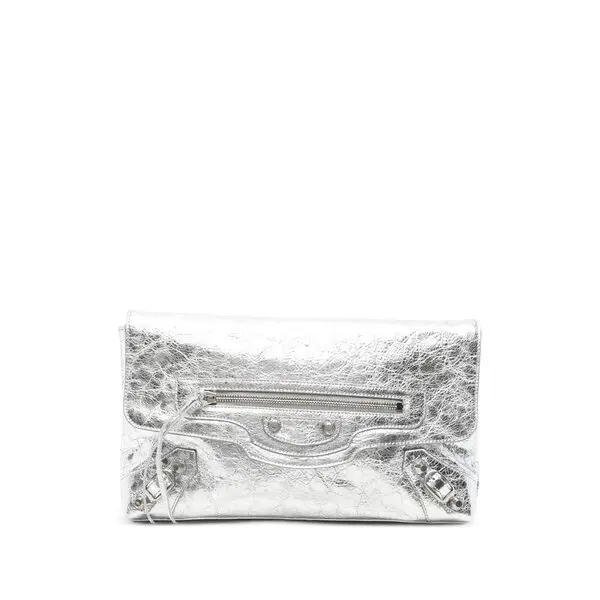 Balenciaga Clutch Bags - Silver