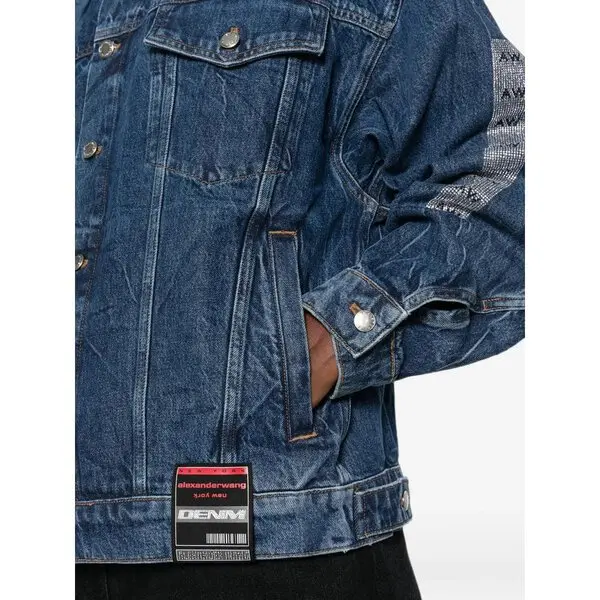 Alexander Wang Jackets Denim Jackets - Blue
