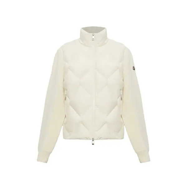 Moncler Neutrals Jackets Puffer Jackets