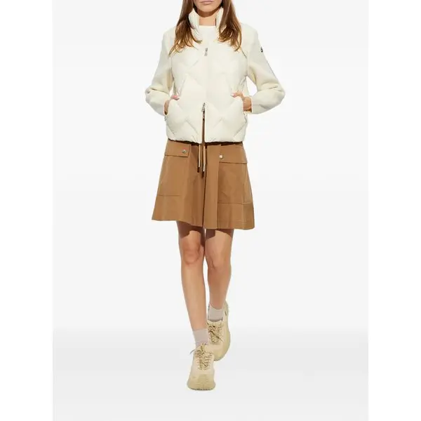 Moncler Neutrals Jackets Puffer Jackets