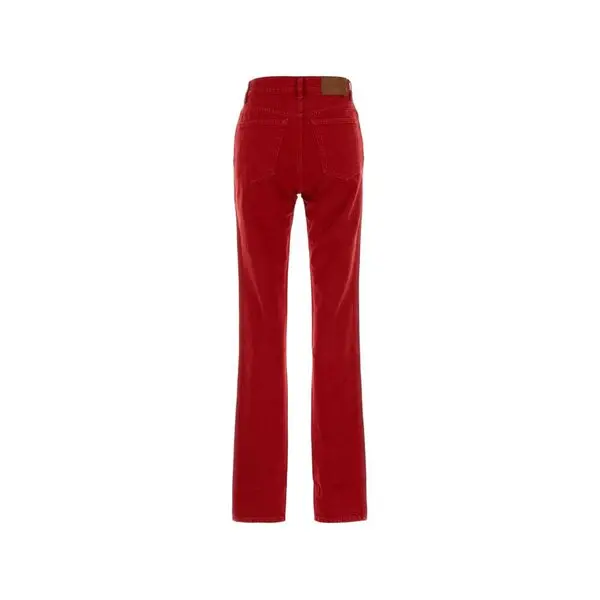 Chloé Trousers Slim-fit Trousers - Red