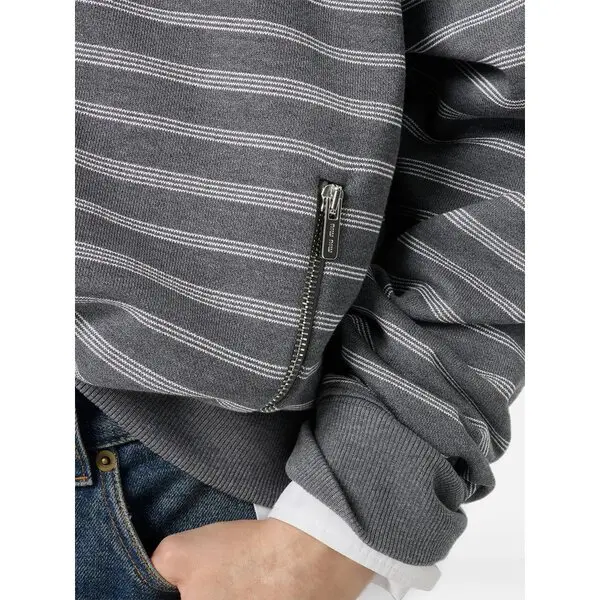 Miu Miu Grey Tops Sweatshirts