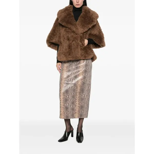 Max Mara Jackets Faux Fur & Shearling Jackets