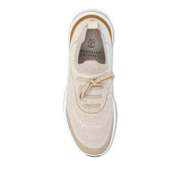 Brunello Cucinelli Neutrals Trainers Low-tops
