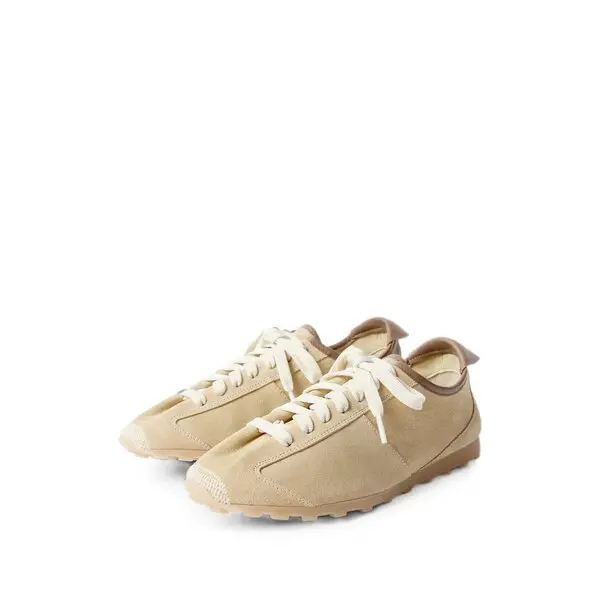 Jacquemus Neutrals Trainers Low-tops - Cream