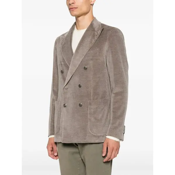 Tagliatore Grey Jackets Blazers
