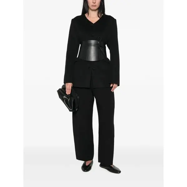 LISA YANG Trousers Straight Trousers