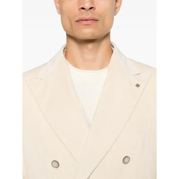 Tagliatore Neutrals Jackets Blazers - Cream