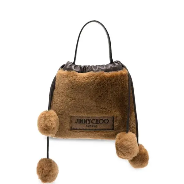 JIMMY CHOO Tote Bags - Brown