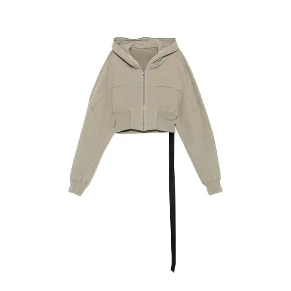 Rick Owens Grey Jackets Cropped Jackets - Gray