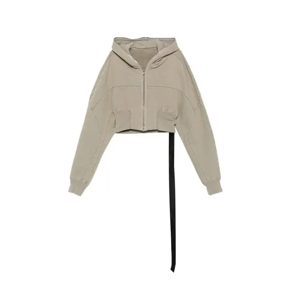 Rick Owens Grey Jackets Cropped Jackets - Gray