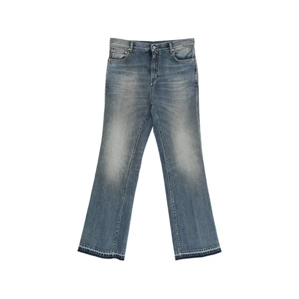 Amiri Denim Bootcut Jeans - Blue
