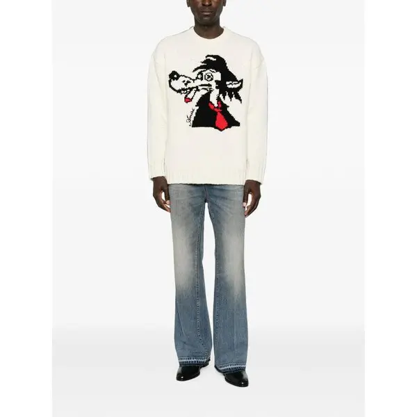Amiri Denim Bootcut Jeans - Blue