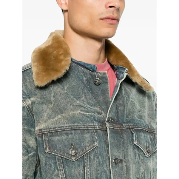 Acne Studios Jackets Denim Jackets - Blue
