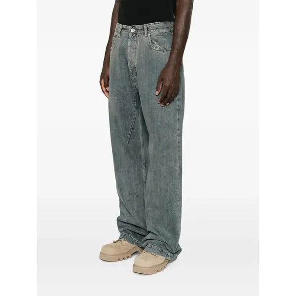 Rick Owens Denim Wide-leg Jeans