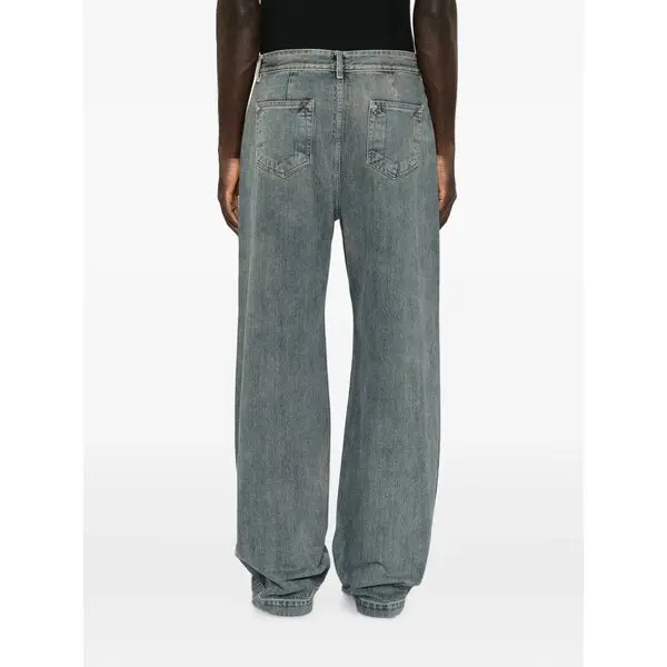 Rick Owens Denim Wide-leg Jeans