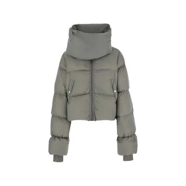Rick Owens Grey Jackets Puffer Jackets