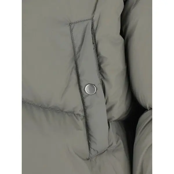 Rick Owens Grey Jackets Puffer Jackets