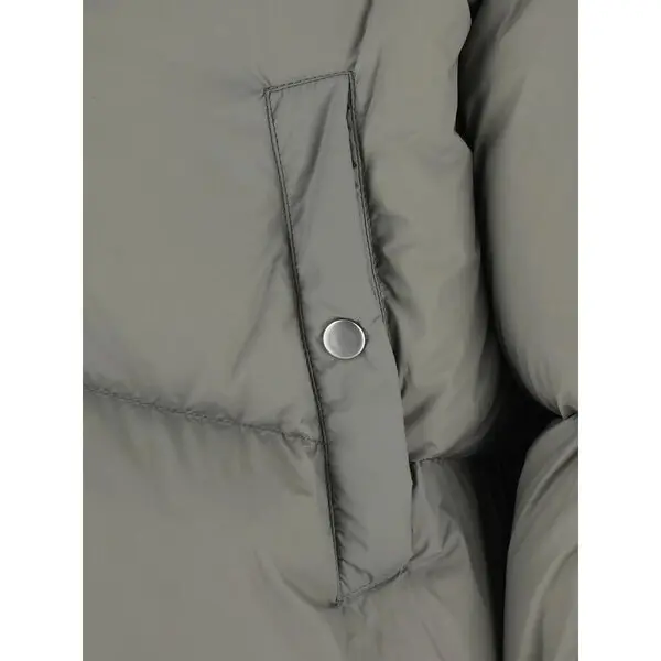 Rick Owens Grey Jackets Puffer Jackets - Gray