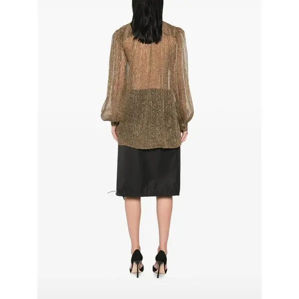 Valentino Garavani Neutrals Tops Blouses