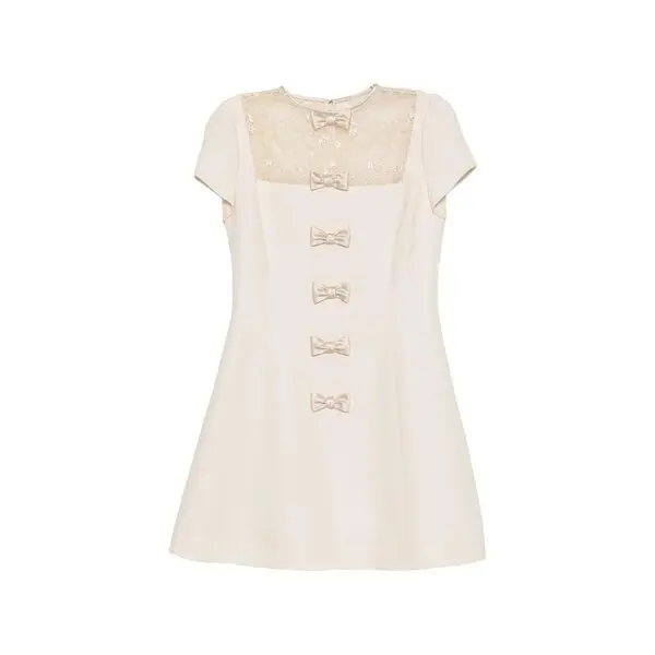 Valentino Garavani Neutrals Dresses Cocktail & Party Dresses - Cream