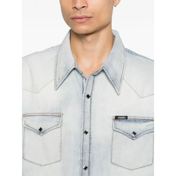 Amiri Shirts - Blue