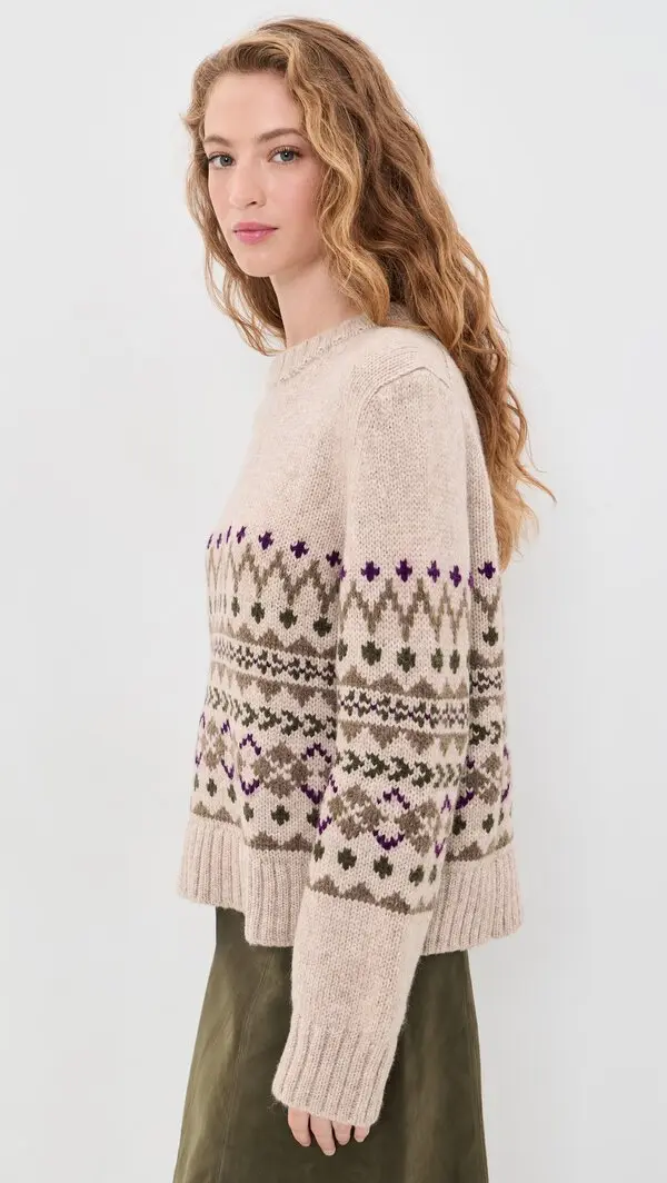 Jenni Kayne Sterling Alpaca Crewneck