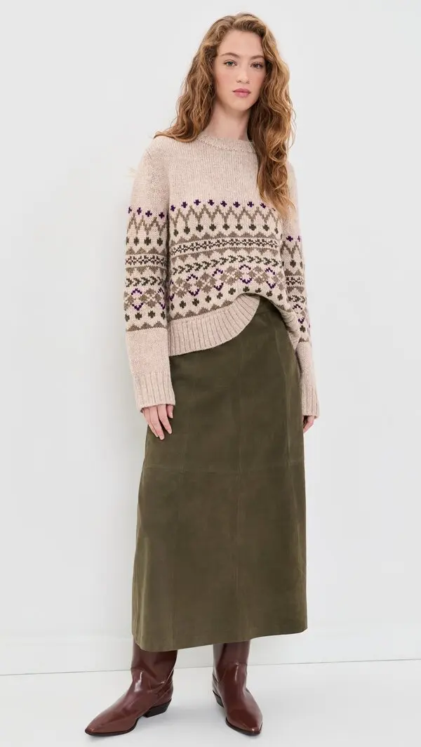 Jenni Kayne Sterling Alpaca Crewneck