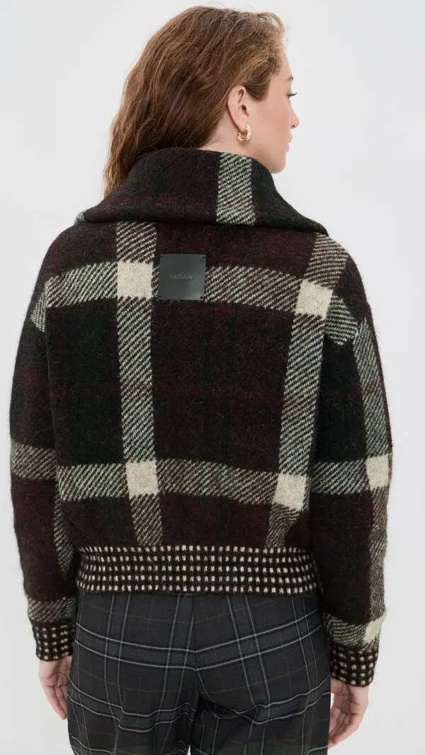 Barbour Carville Knitted Zip Through Jacket