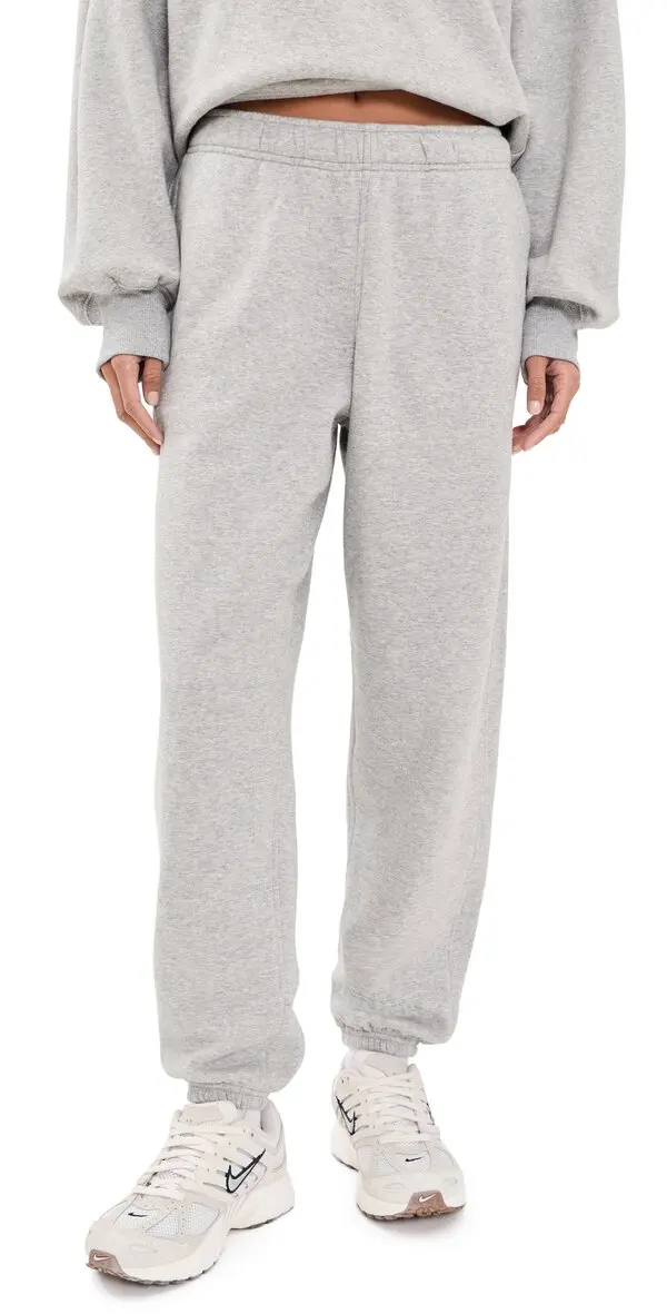 Beyond Yoga Luxefleece Joggers - Heather Gray