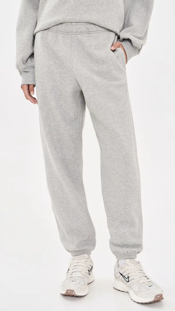 Beyond Yoga Luxefleece Joggers - Heather Gray