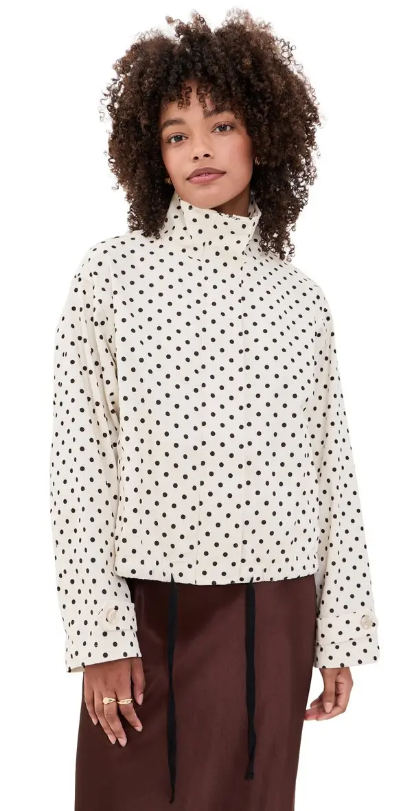 BAILEY ROSE Polka Dot Jacket