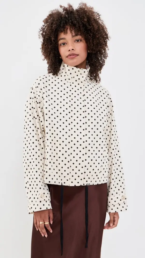 BAILEY ROSE Polka Dot Jacket