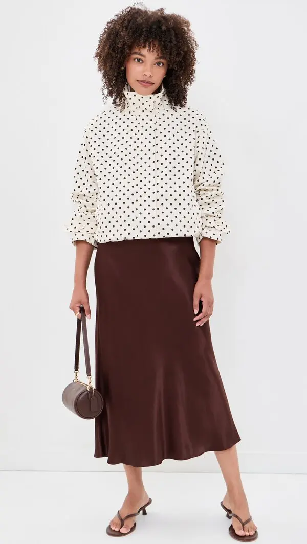 BAILEY ROSE Polka Dot Jacket