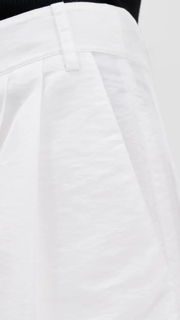 Tibi Crispy Nylon Stella Shorts