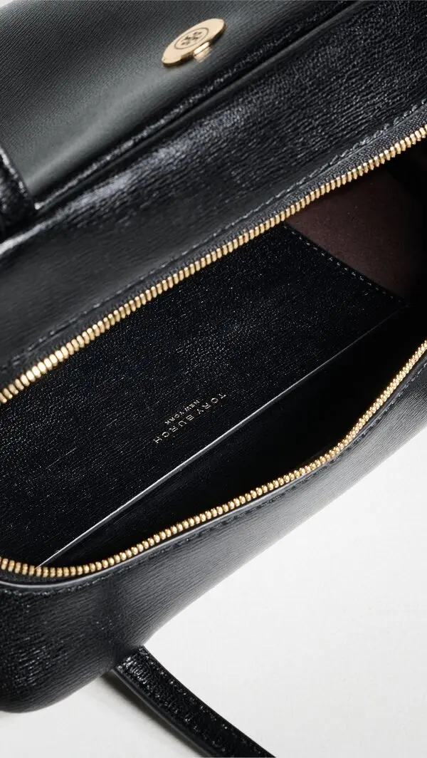 Tory Burch Robinson Leather Shoulder Bag