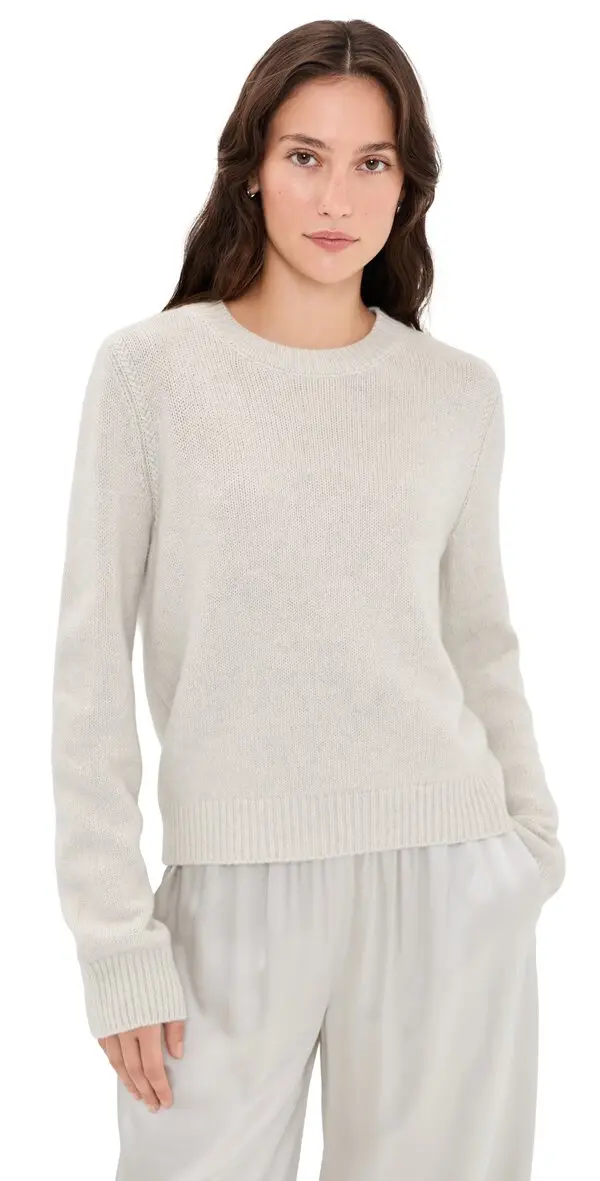 Sablyn Noa Shrunken Crew Cashmere Sweater