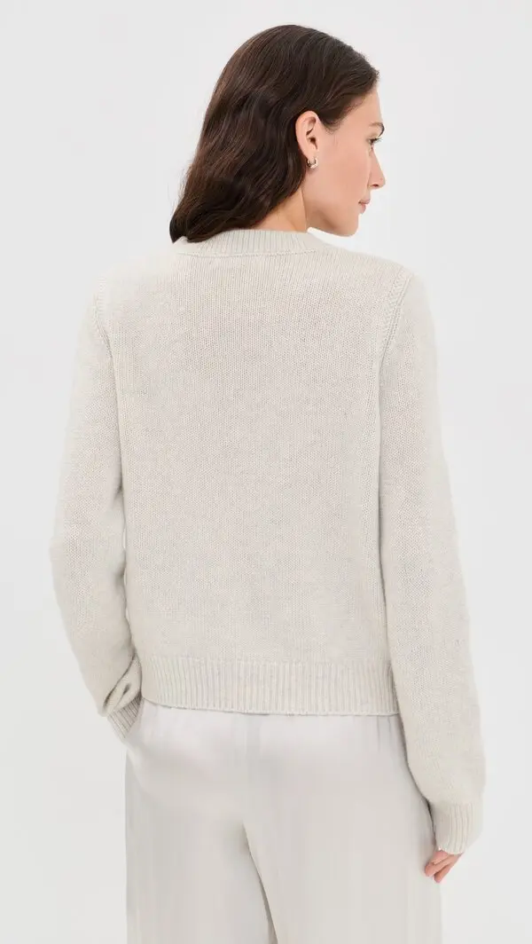 Sablyn Noa Shrunken Crew Cashmere Sweater