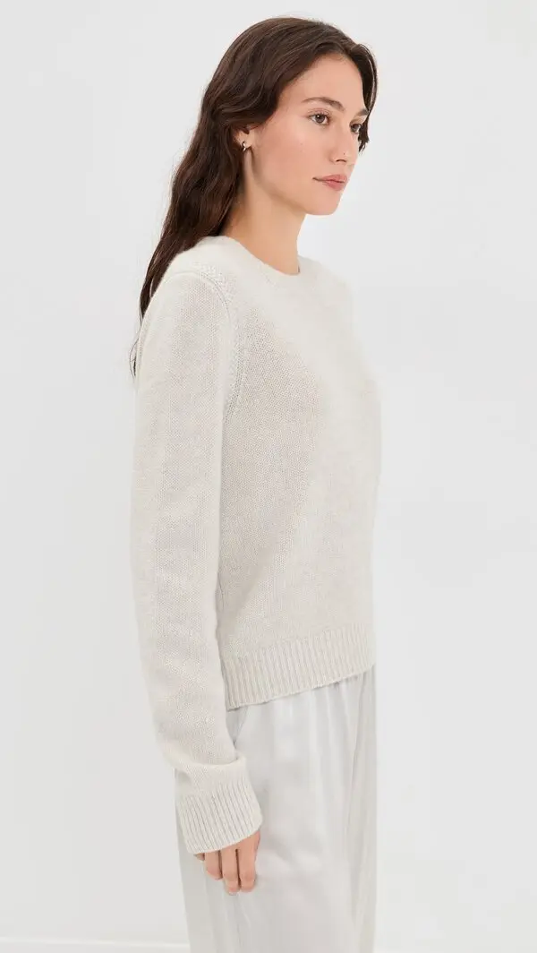 Sablyn Noa Shrunken Crew Cashmere Sweater