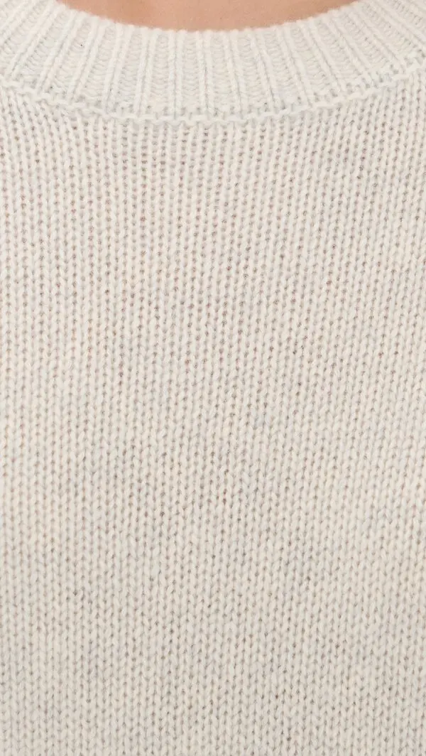 Sablyn Noa Shrunken Crew Cashmere Sweater
