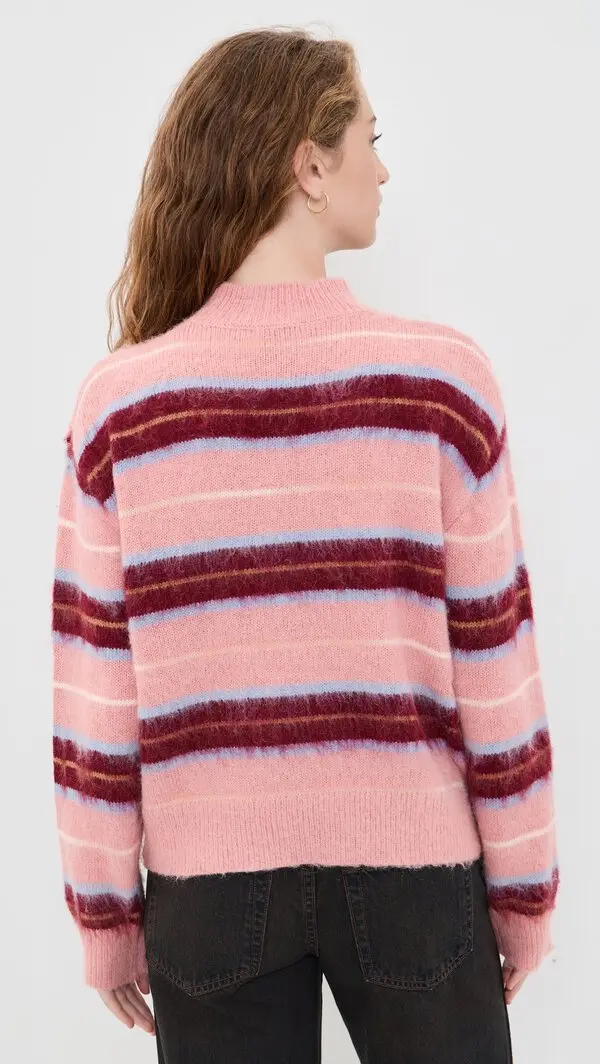 Minkpink Aspen Brushed Stripe Sweater
