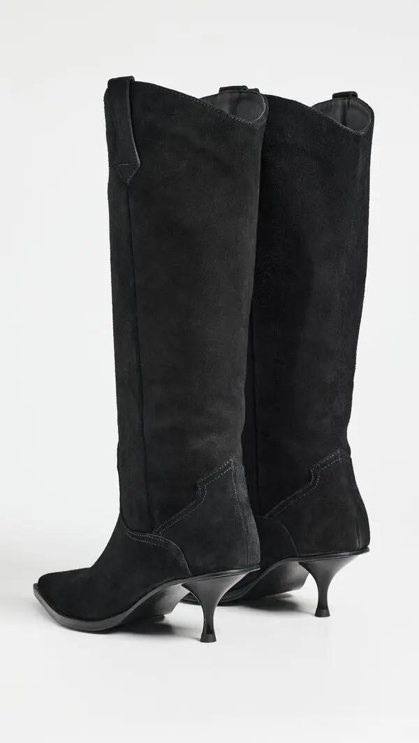 Free People Daisy Slouch Kitten Heel Boots